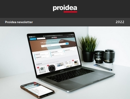 Proidea baza de date cu produse si serviciu de stiri din constructii